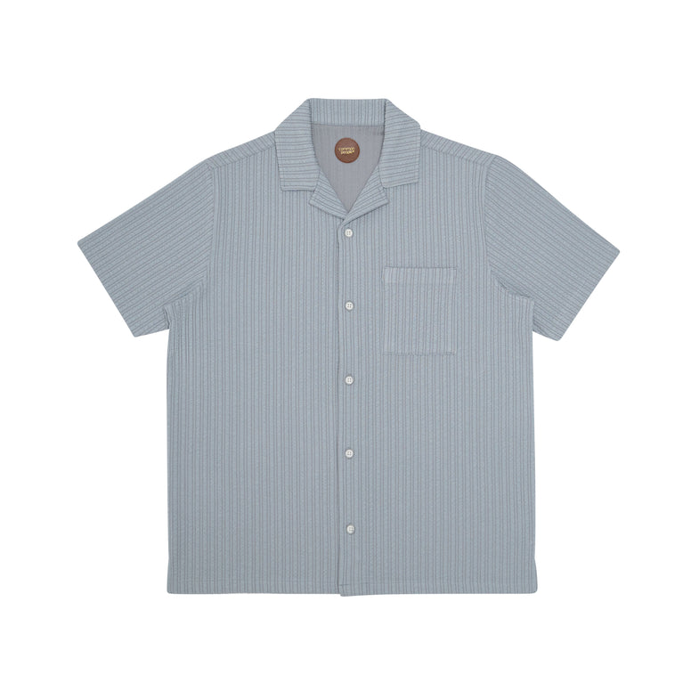 CABLE SHIRT – SLATE BLUE – CommonPeople